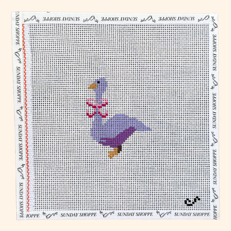 Holiday Goose with Bow – MC's Designs